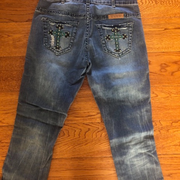 Cowgirl Tuff | Jeans | Cowgirl Tuff Co Western Victory Capri | Poshmark